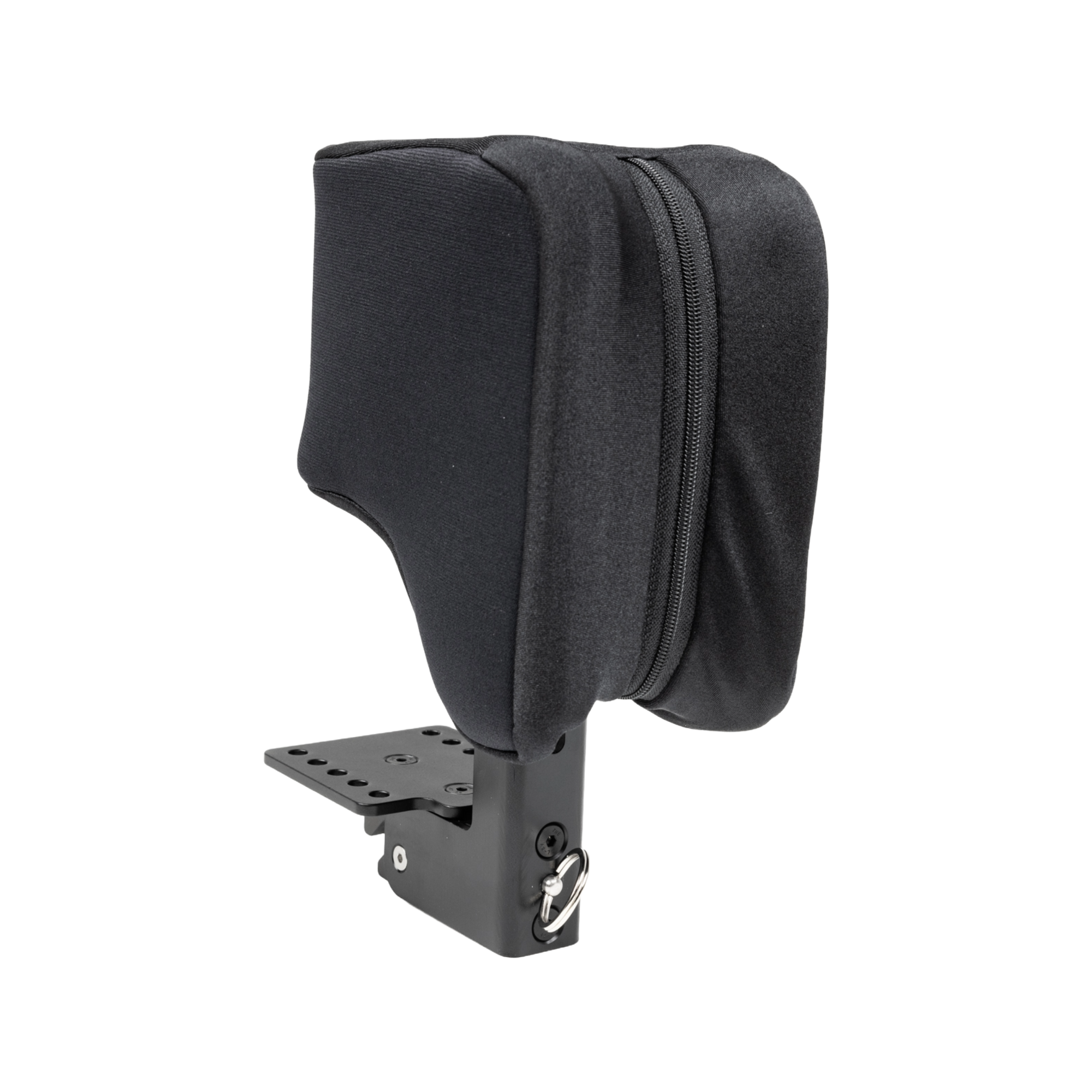 Spex medial thigh/knee block with axial-adjust pad and swing-down, lif ...